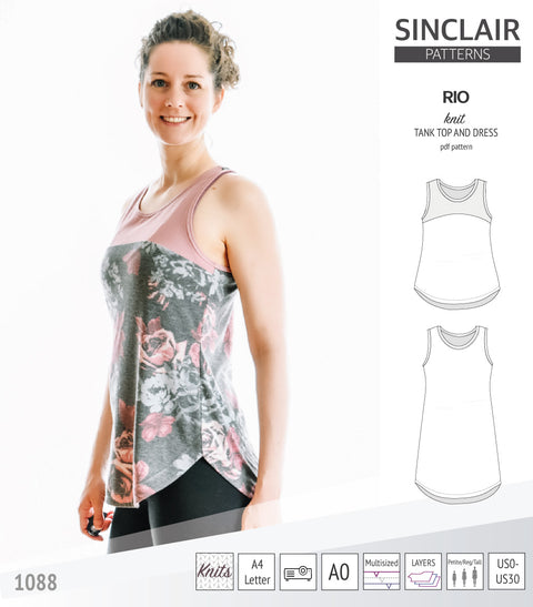 Tops pdf sewing patterns for women – Page 3 – Sinclair Patterns
