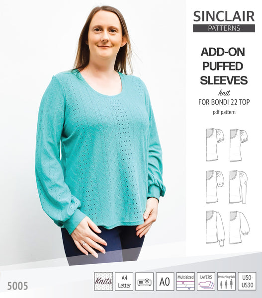 ADD-ON Puffed Sleeves add-on pack for Bondi 22 and other compatible pa ...