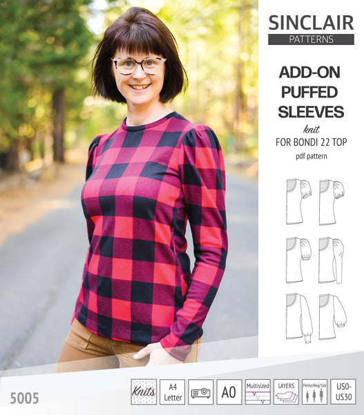 ADD-ON Puffed Sleeves add-on pack for Bondi 22 and other compatible pa ...