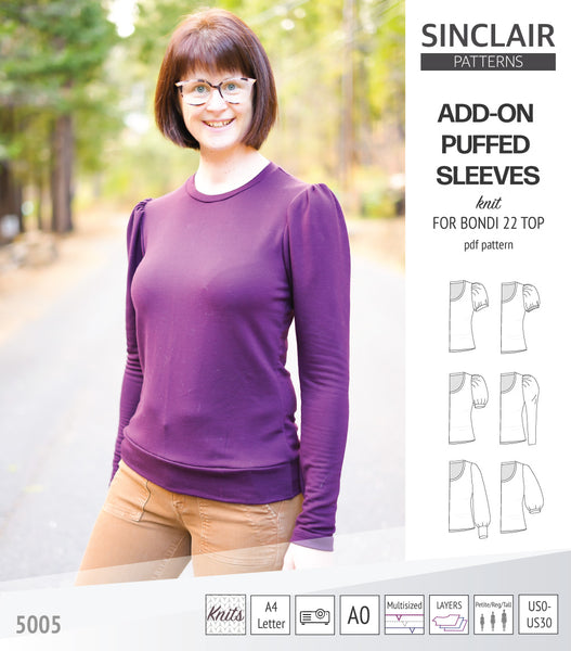 ADD-ON Puffed Sleeves add-on pack for Bondi 22 and other compatible pa ...