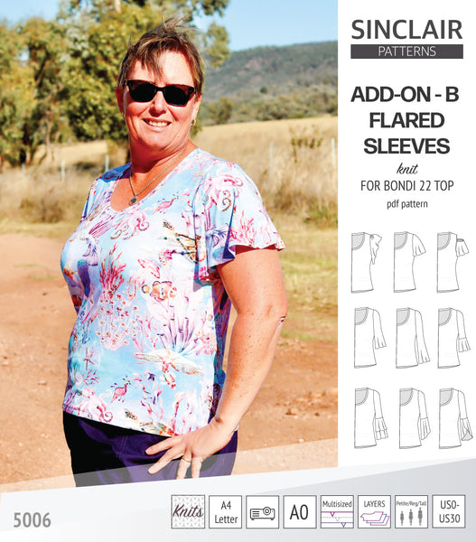 ADD-ON Flared Sleeves add-on pack for Bondi 22 and other compatible pa ...